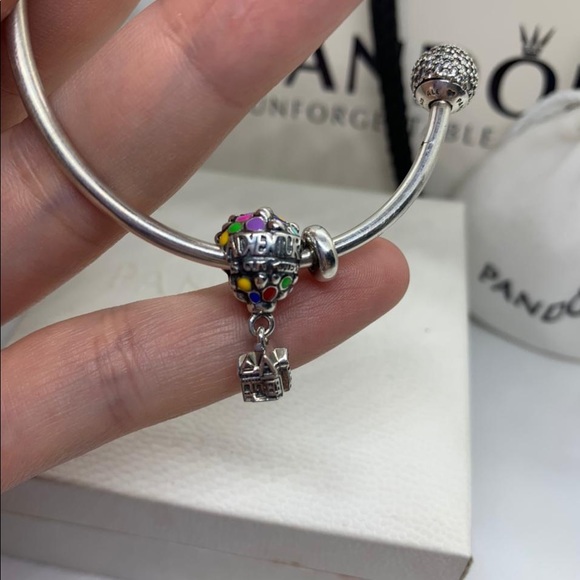 Pandora | Jewelry | Pandora Disney Pixars Up House Balloons Charm ...